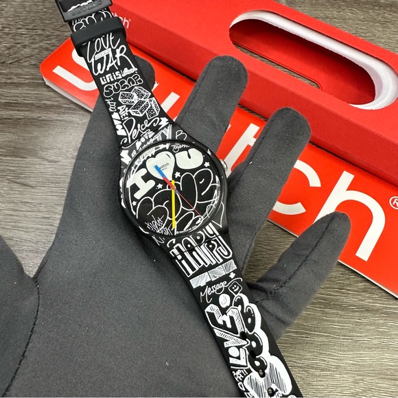 Swatch | Accessories | Newlimited Edition Swatch Originals Love Wall ...